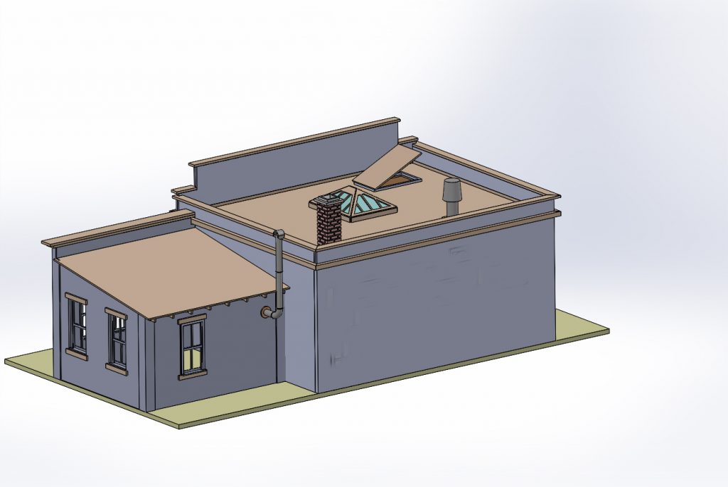 Lenny's Truck Service Garage (HO-O) - barmillsmodels.com